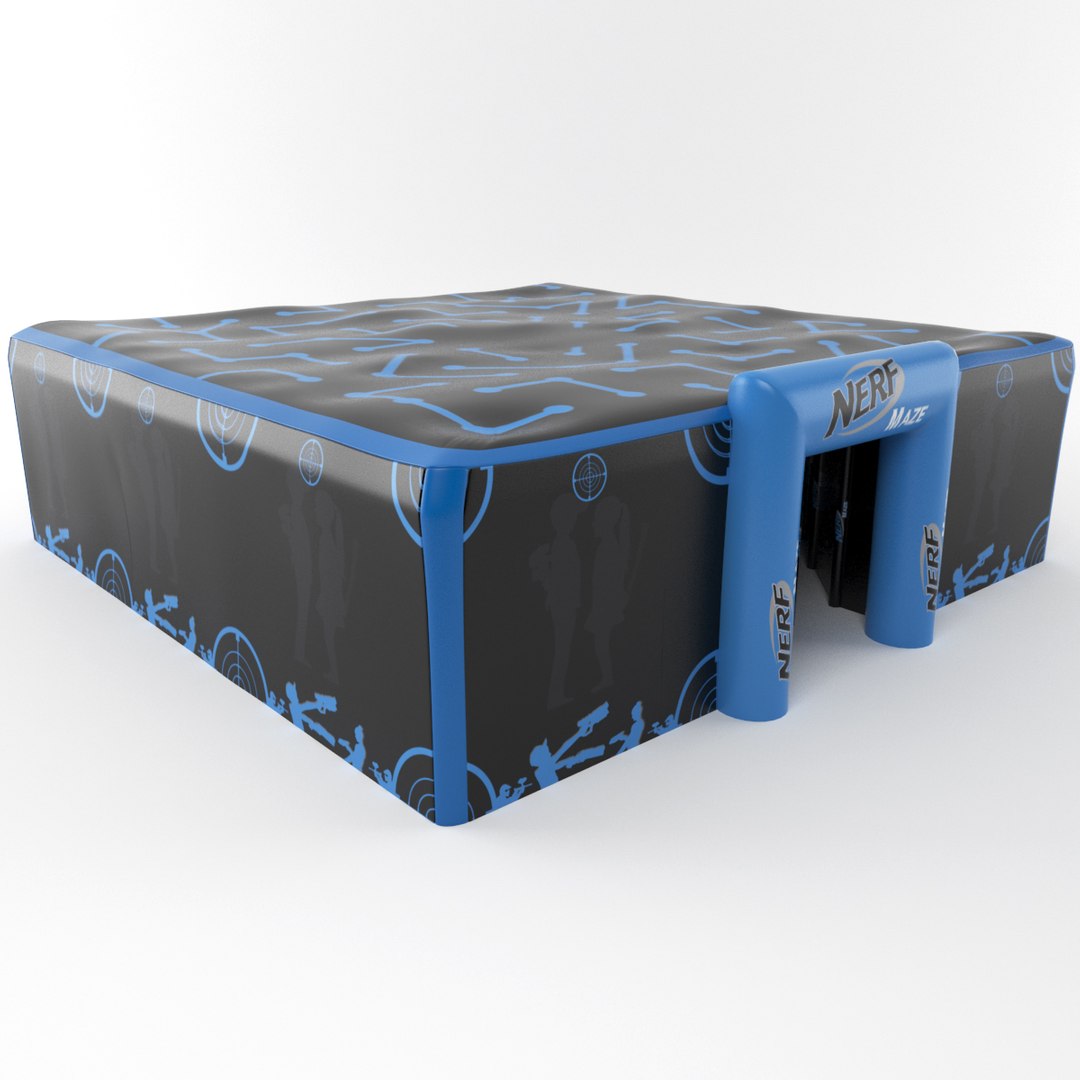 3d Model Nerf Maze