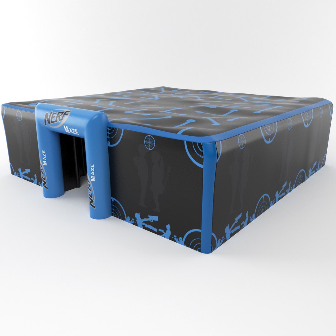 3d Model Nerf Maze