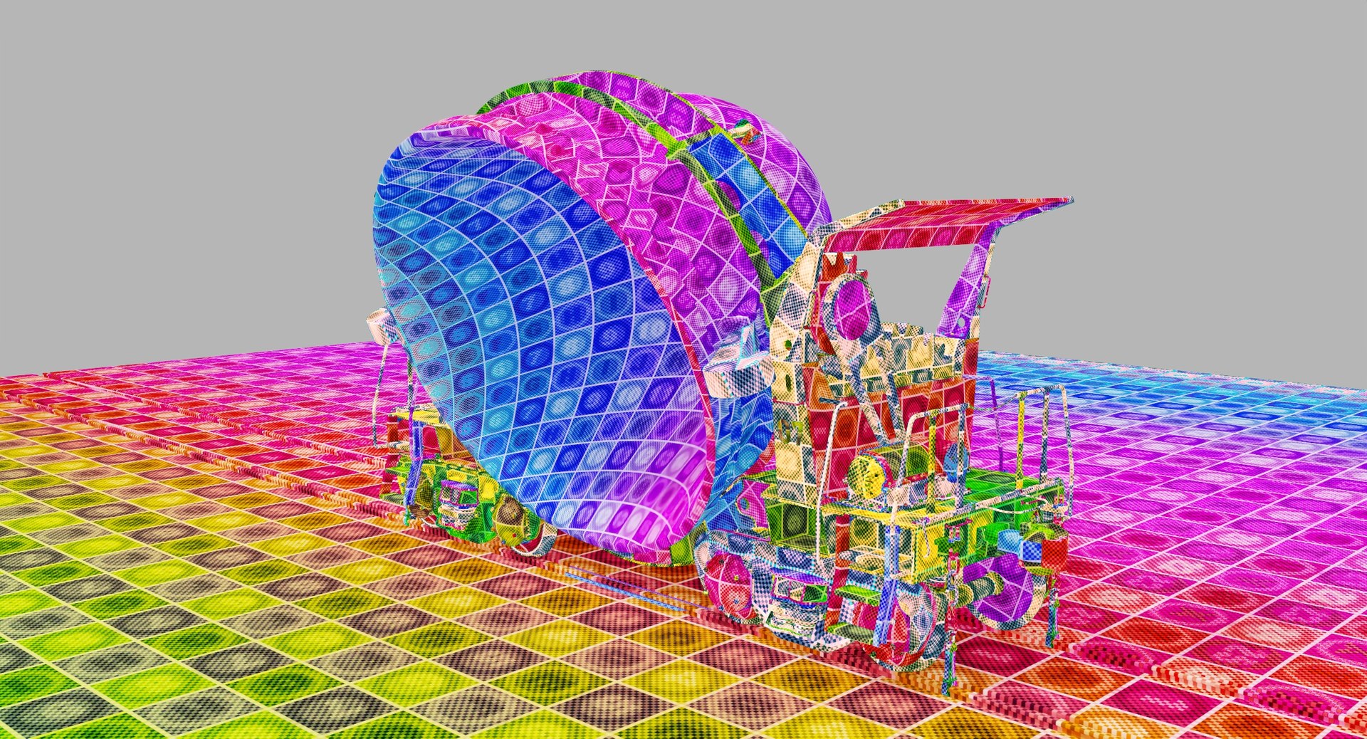 3D Slag Car - TurboSquid 2002622