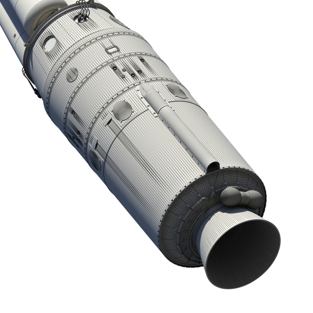 Intercontinental Ballistic Missile 3D Model - TurboSquid 1252190