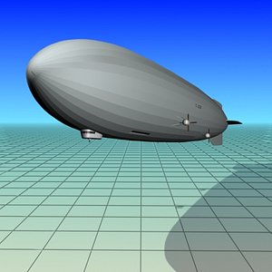 Free Zeppelin 3D Models for Download | TurboSquid