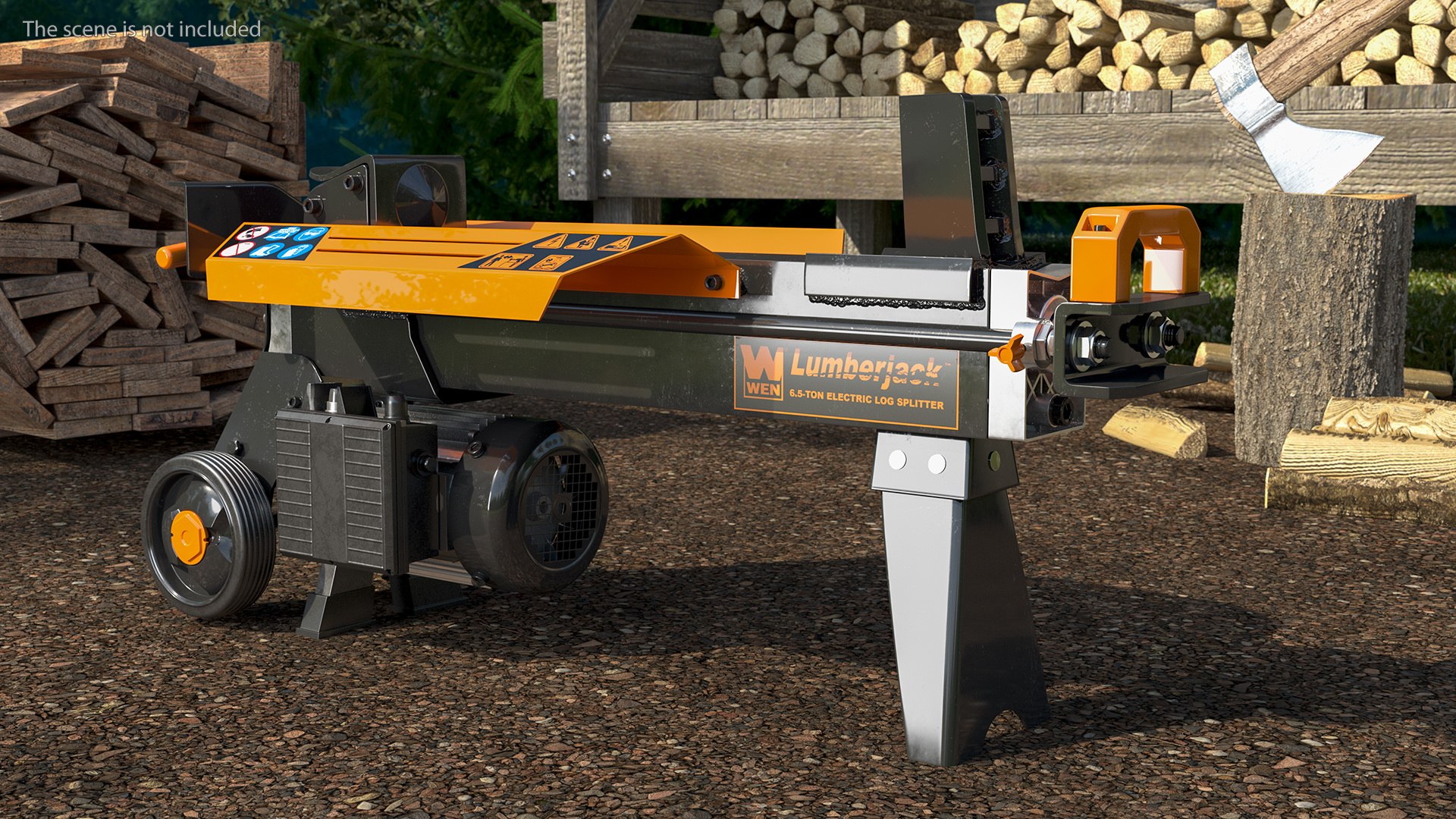 Log Splitter Electric Wen 3D Model - TurboSquid 1649120