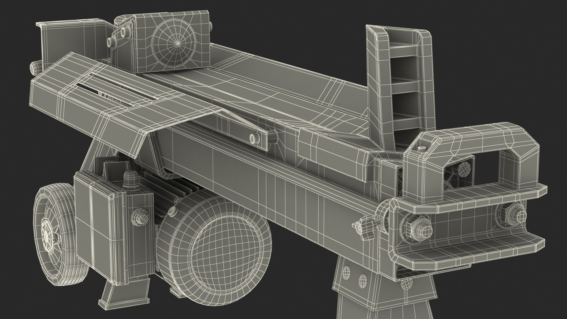 Log Splitter Electric Wen 3D Model - TurboSquid 1649120