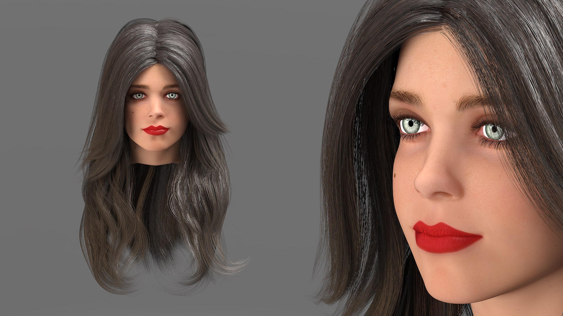 Female Heads Collection 7 3D - TurboSquid 2407680
