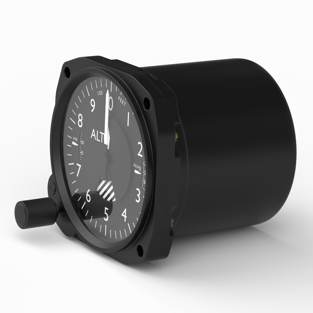 3D Altimeter Model - TurboSquid 2249359