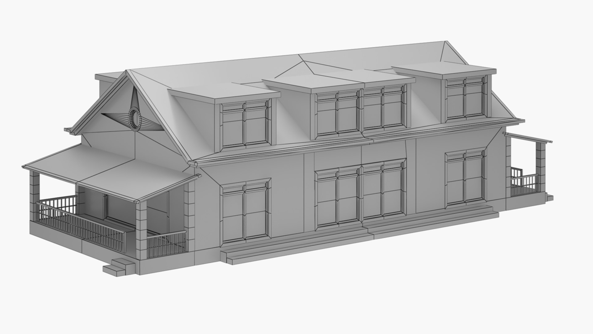 Cottage 27 Model - TurboSquid 2348238