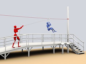 Zip Line 3D Models for Download | TurboSquid