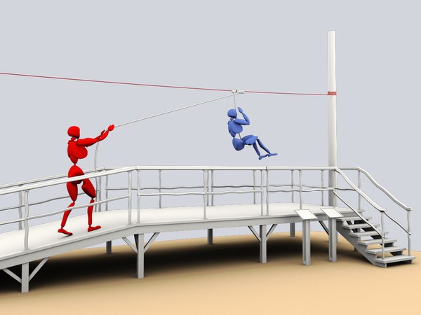 Zip Line 3D Models for Download | TurboSquid