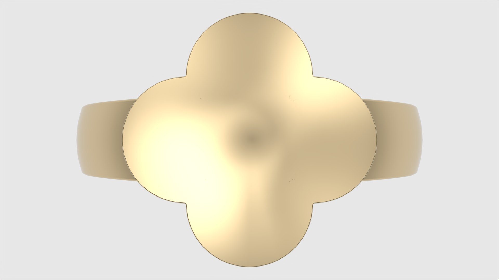 Free 3D Four-Leaf Clover Statement Ring JDBCo Model - TurboSquid 2341477