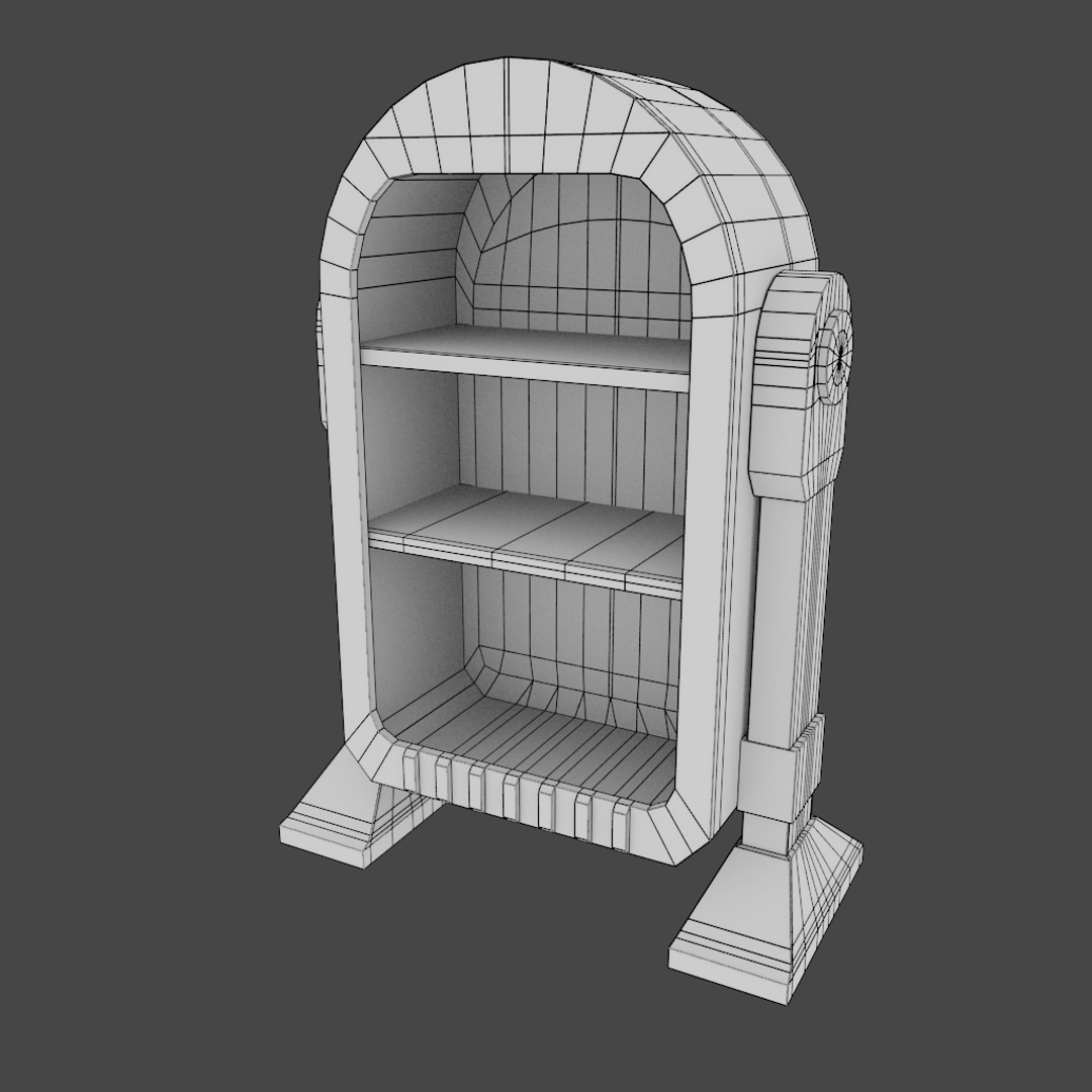 3D Fantasy Cabinet Model - TurboSquid 1171132