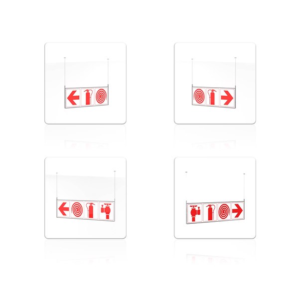 modelo 3d FIRE SIGNAGE REVIT COLECCIÓN 3 - TurboSquid 1295618