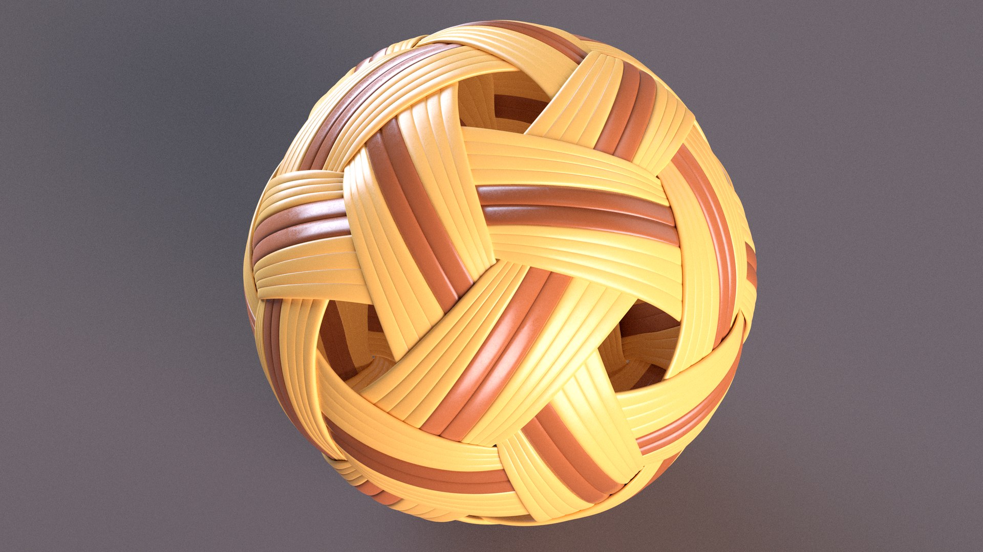 3D Model Sepak Takraw Sport Kick Rattan Ball - TurboSquid 2110897