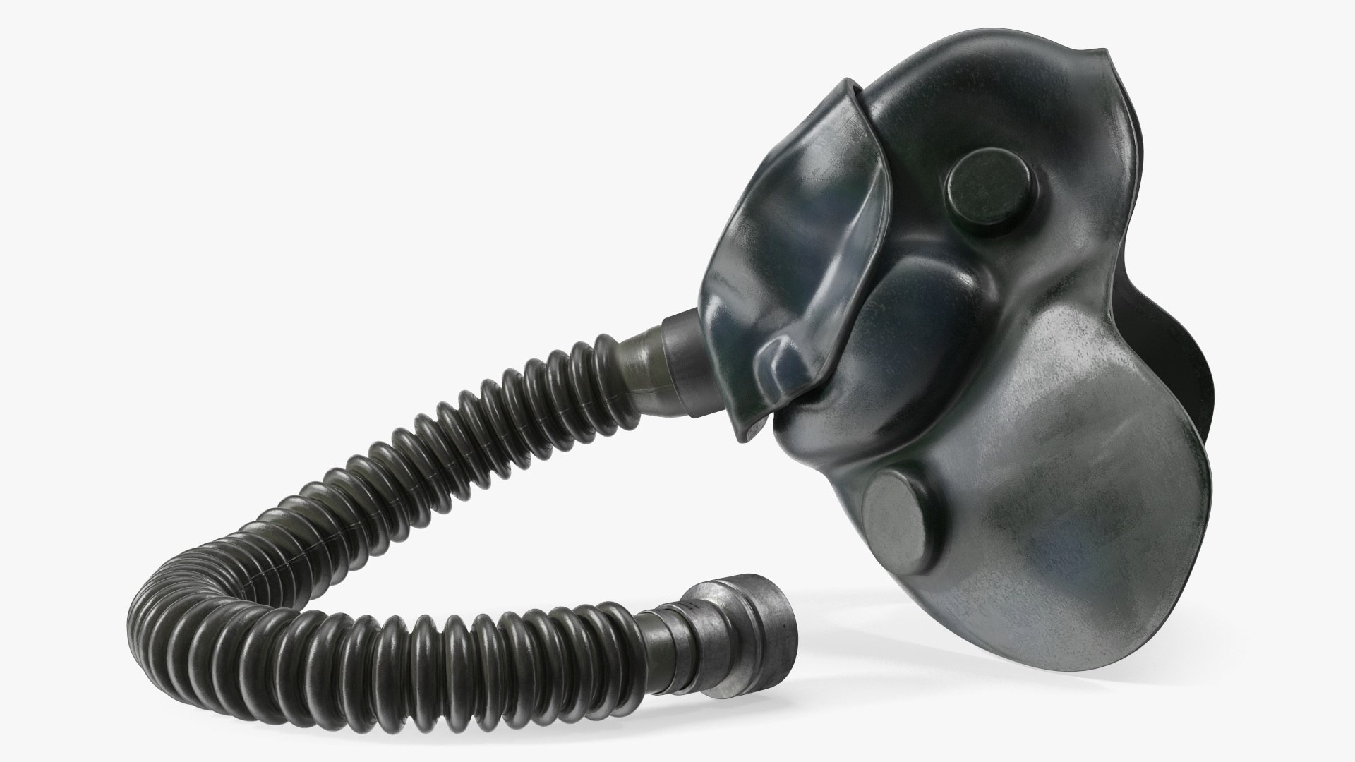 Vintage Pilot Oxygen Mask 3D - TurboSquid 2176915