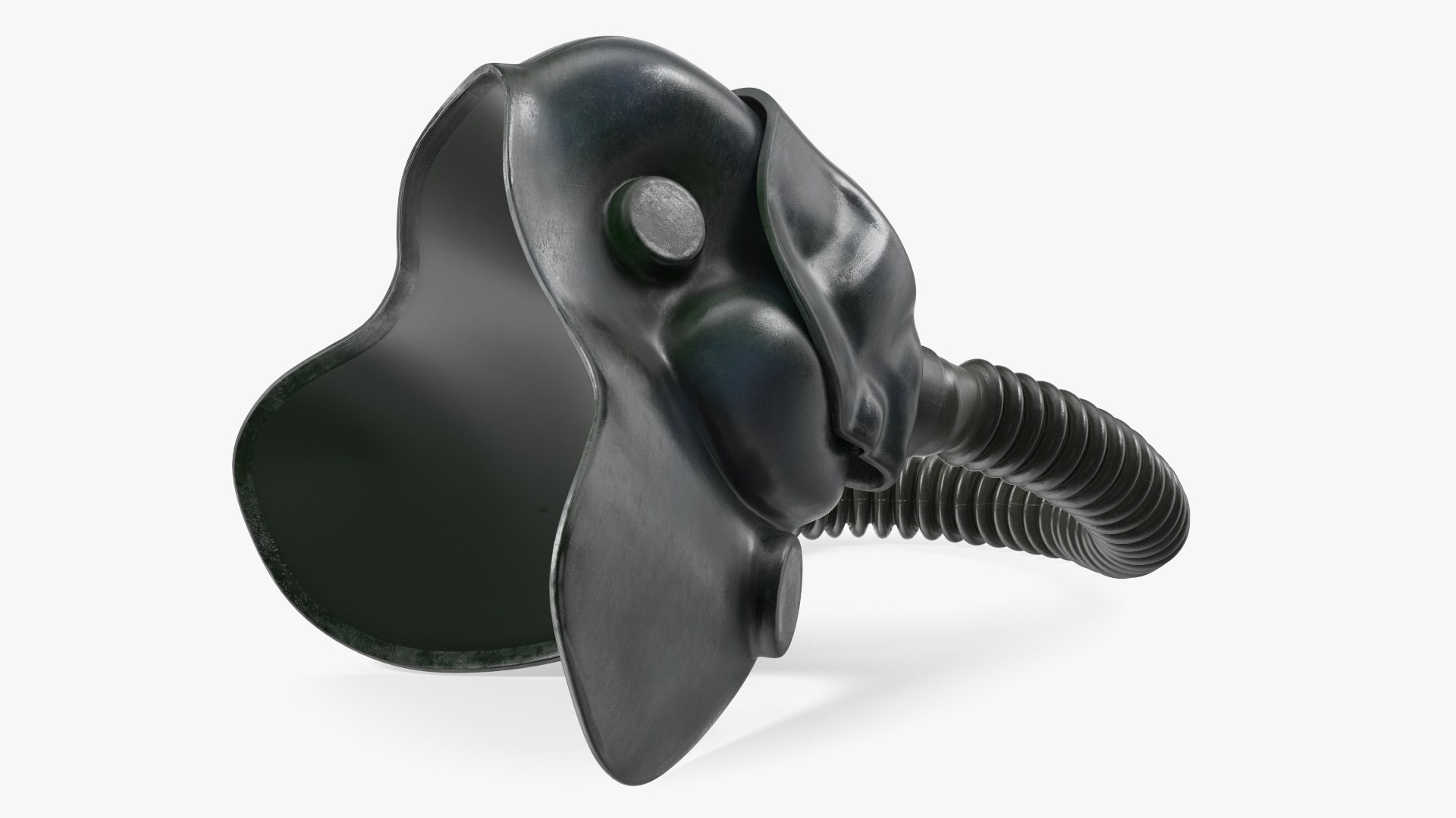 Vintage Pilot Oxygen Mask 3D - TurboSquid 2176915