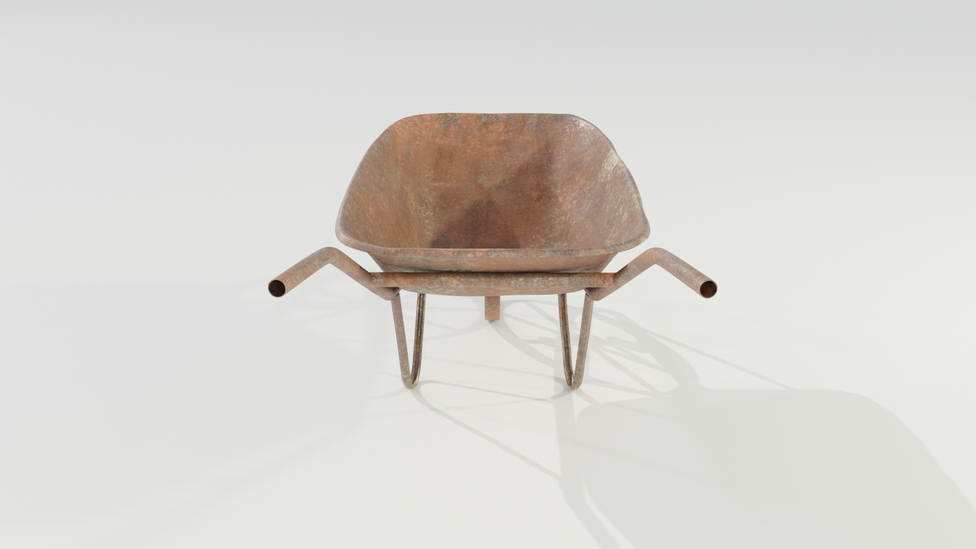 Old Rusty Wheelbarrow 3D Model - TurboSquid 2310110