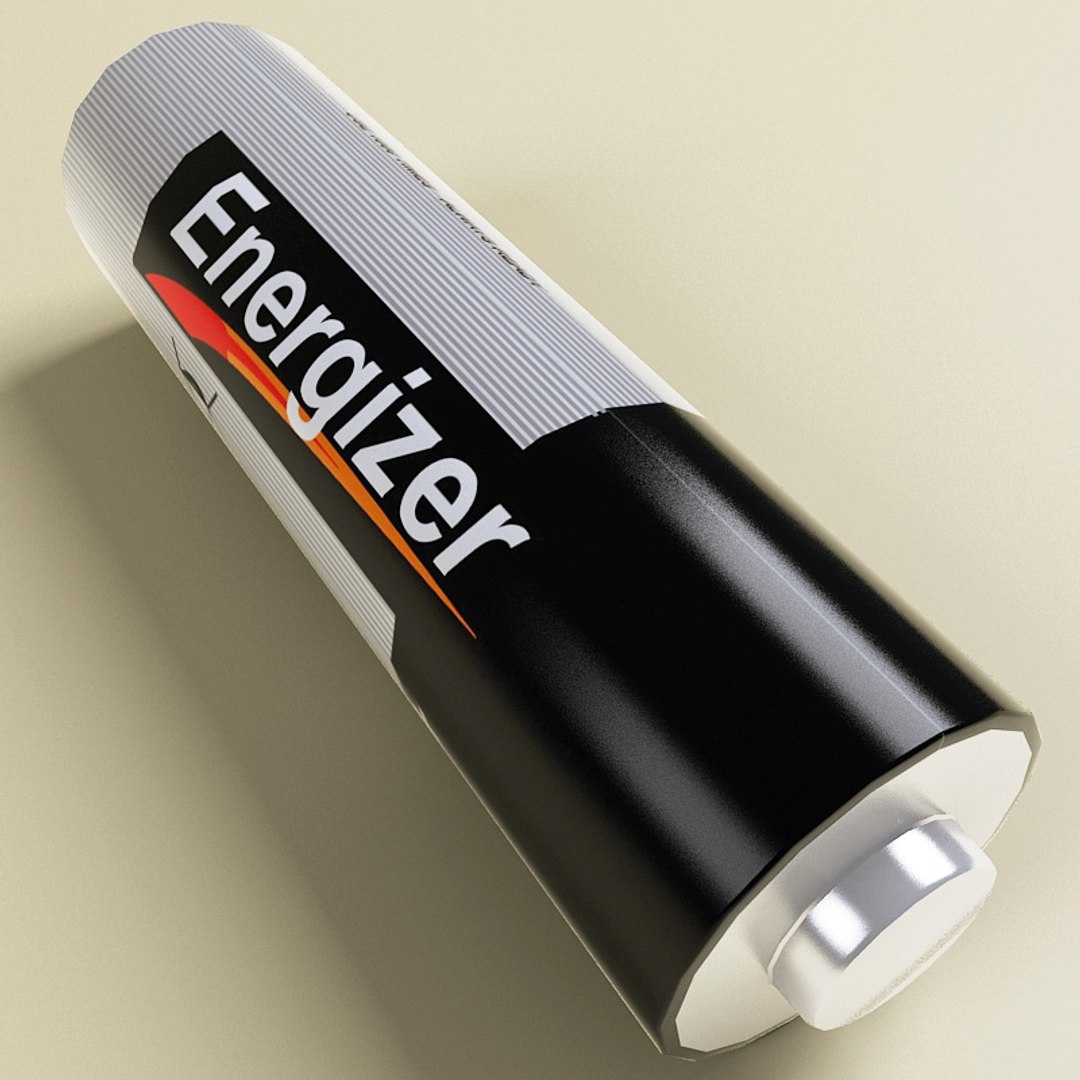 Energizer Battery 3d Model