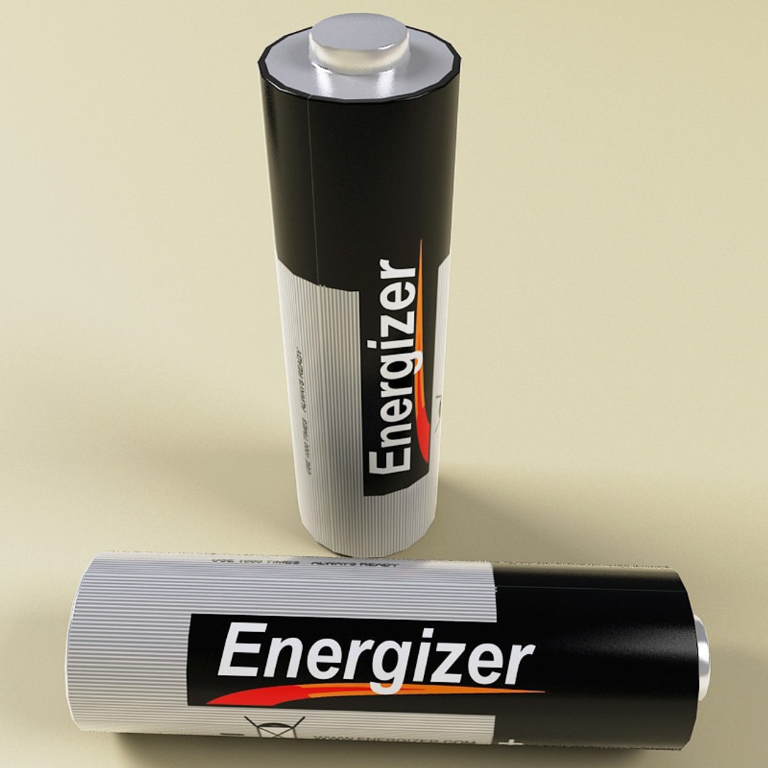 Energizer Battery 3d Model