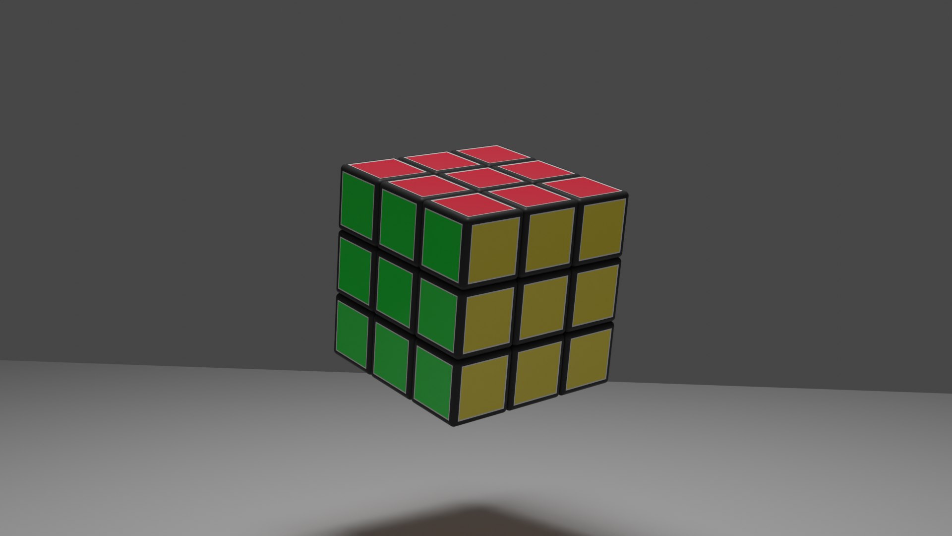 Rubiks Cube 3x3 3D Model - TurboSquid 2135375