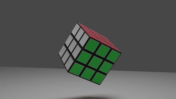 modelo 3d cubo de rubik 3x3 - TurboSquid 2135375
