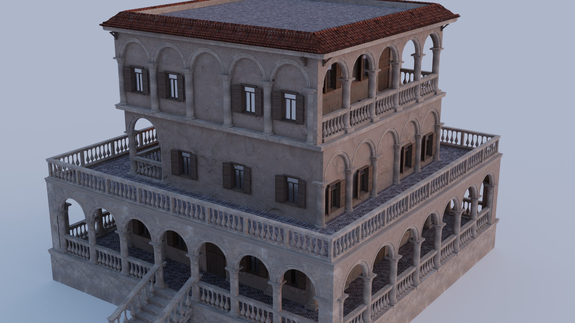 Palace 3D Model - TurboSquid 1956554