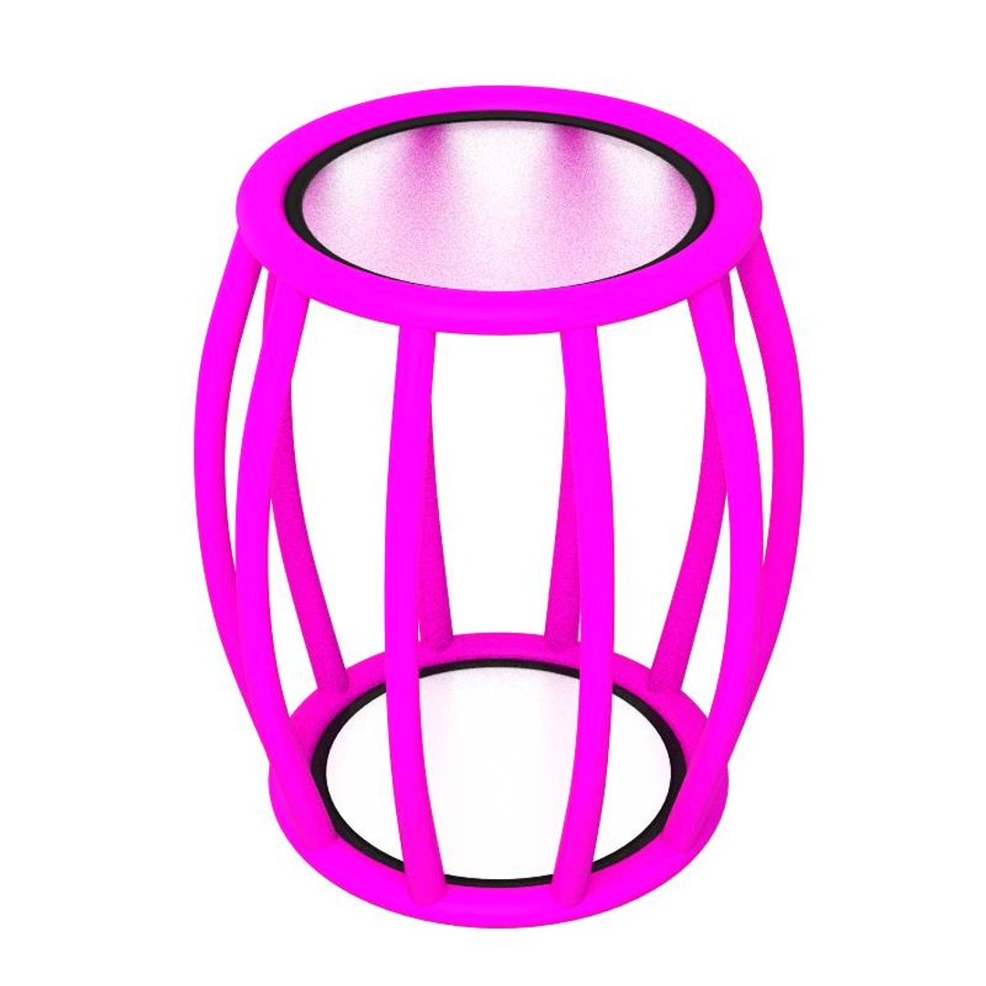 Pink Table 3d Model