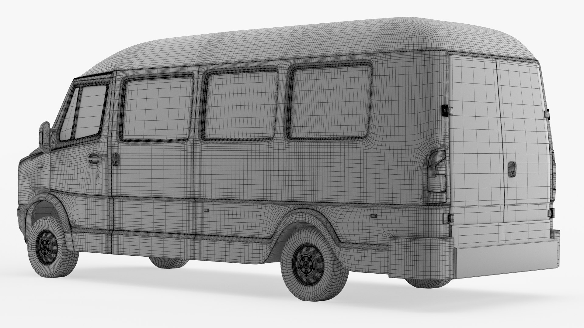 3D Force Delivery Van - TurboSquid 1923313