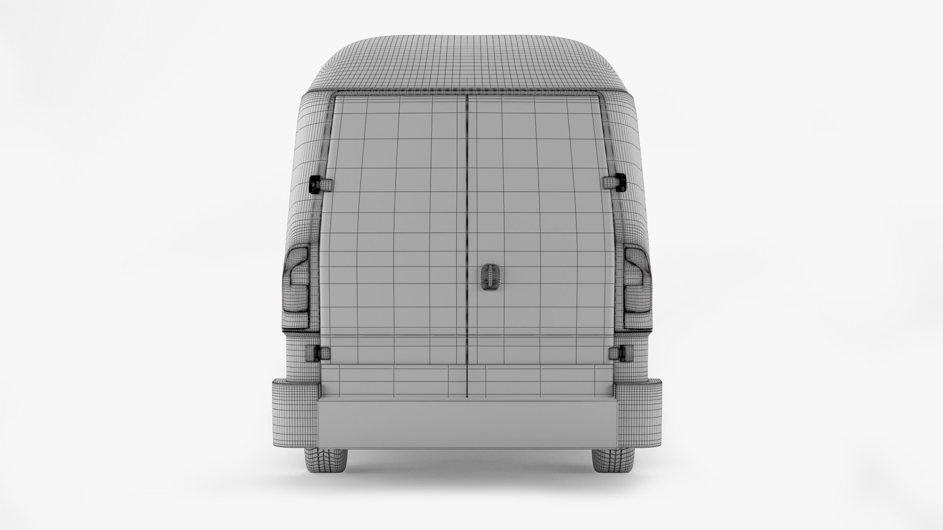 3D Force Delivery Van - TurboSquid 1923313