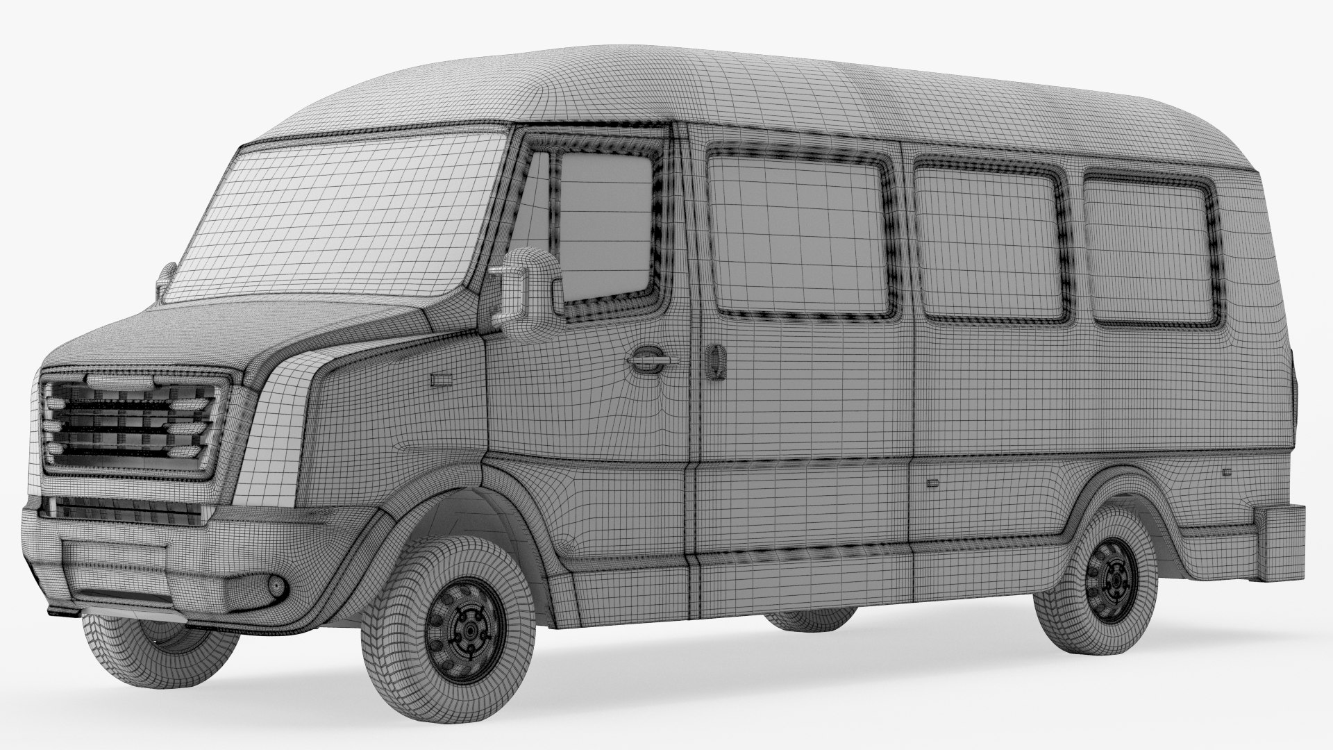 3D Force Delivery Van - TurboSquid 1923313