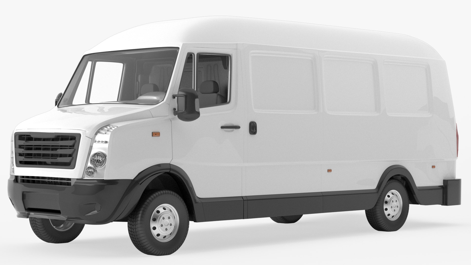 3D Force Delivery Van - TurboSquid 1923313