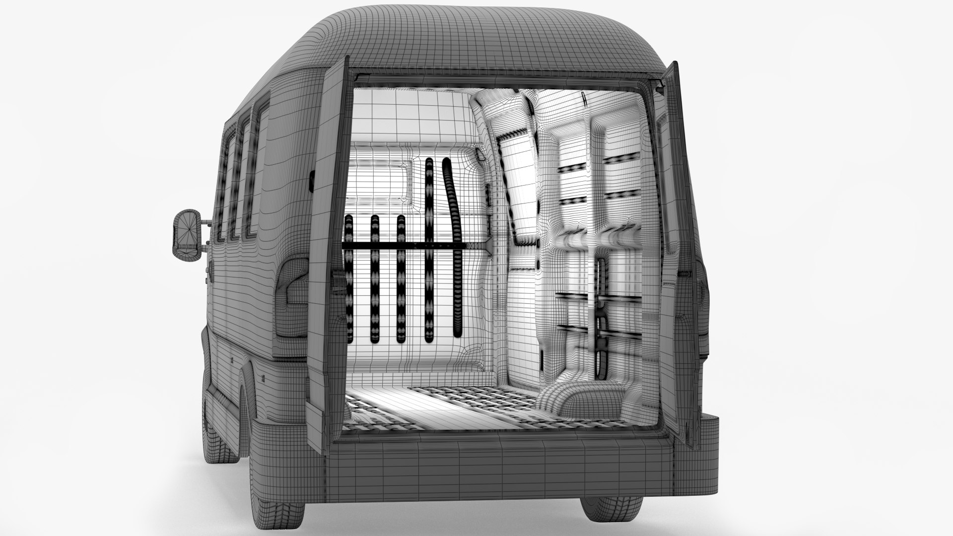 3D Force Delivery Van - TurboSquid 1923313