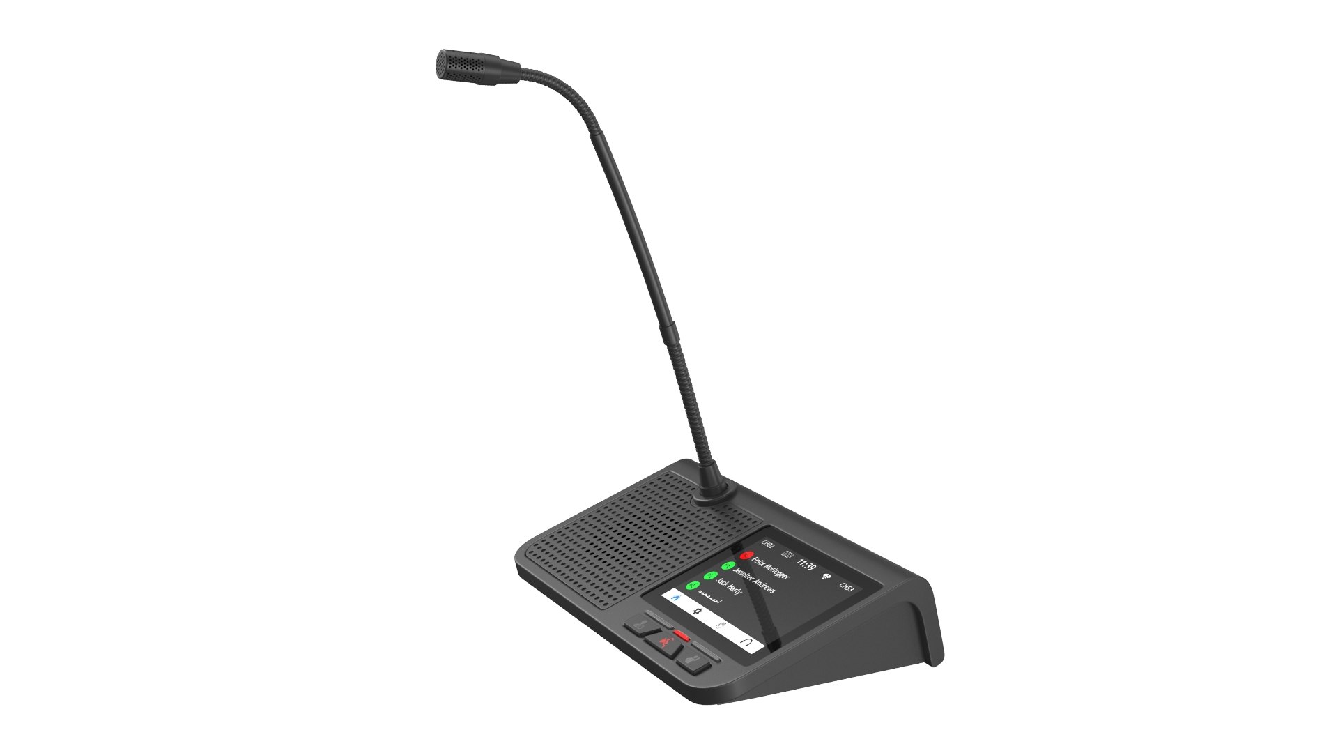 Screen Conference Microphone 3D Model - TurboSquid 1985056