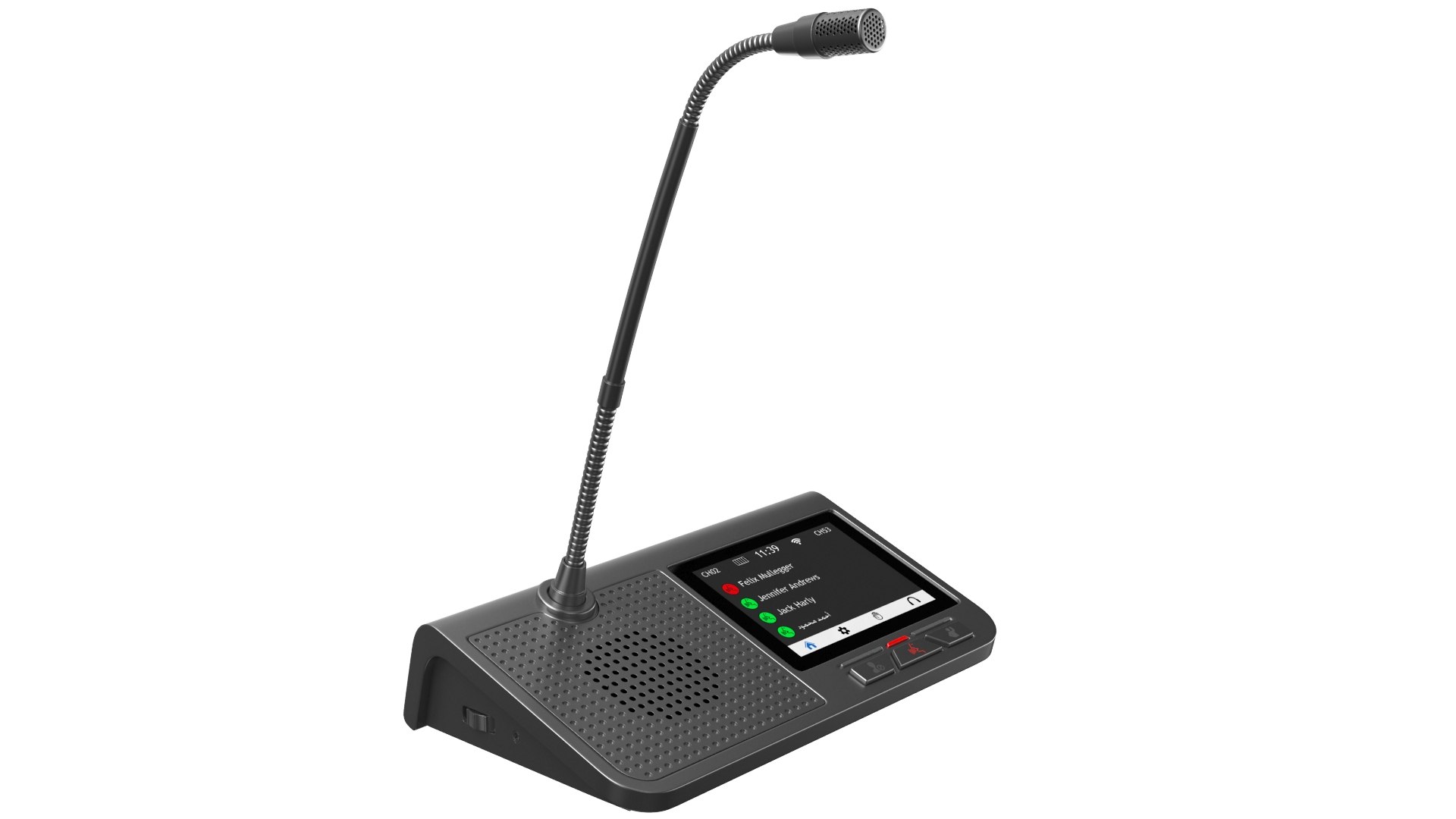 Screen Conference Microphone 3D Model - TurboSquid 1985056