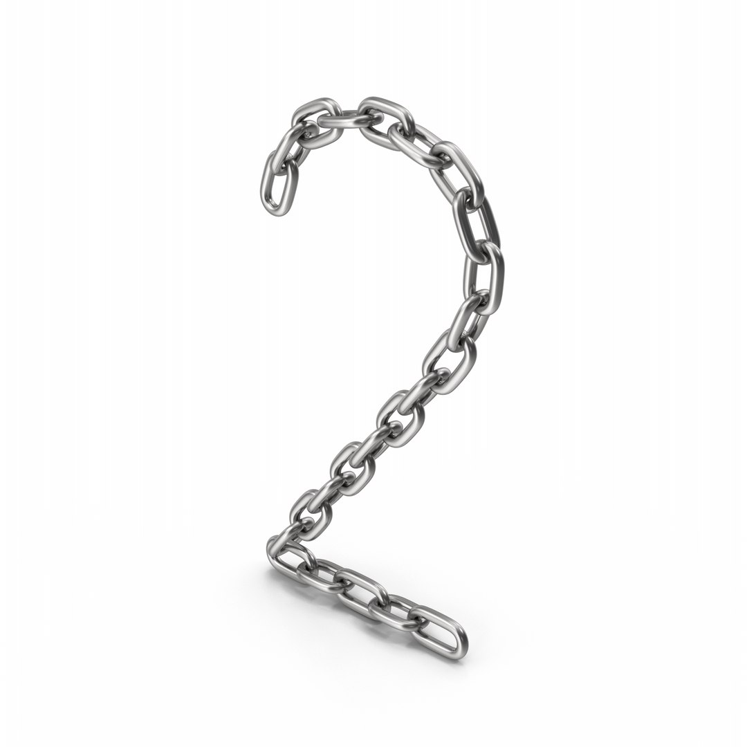3D Chain Number Two Model - TurboSquid 2024743
