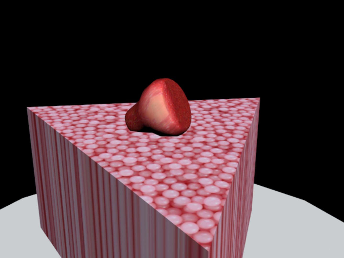 Plates Slice Cake 3D - TurboSquid 1384239