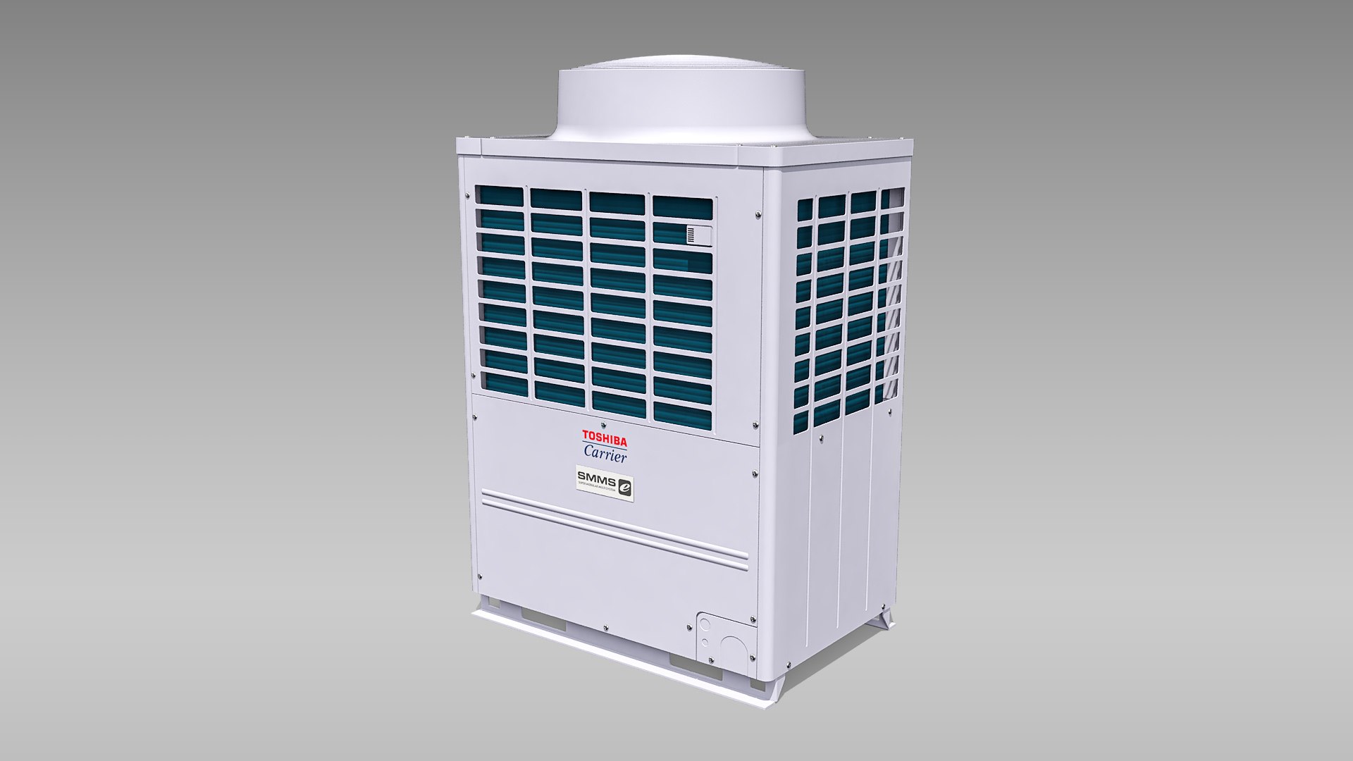 14hp Toshiba Carrier VRF Heat Recovery Outdoor Unit Model - TurboSquid ...