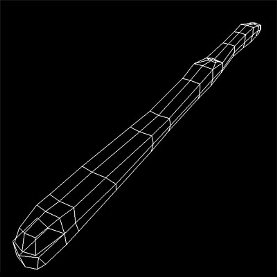 3d model cartoon stick