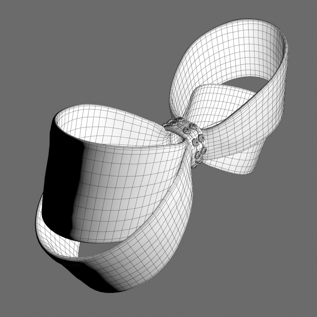 3ds max hair bow