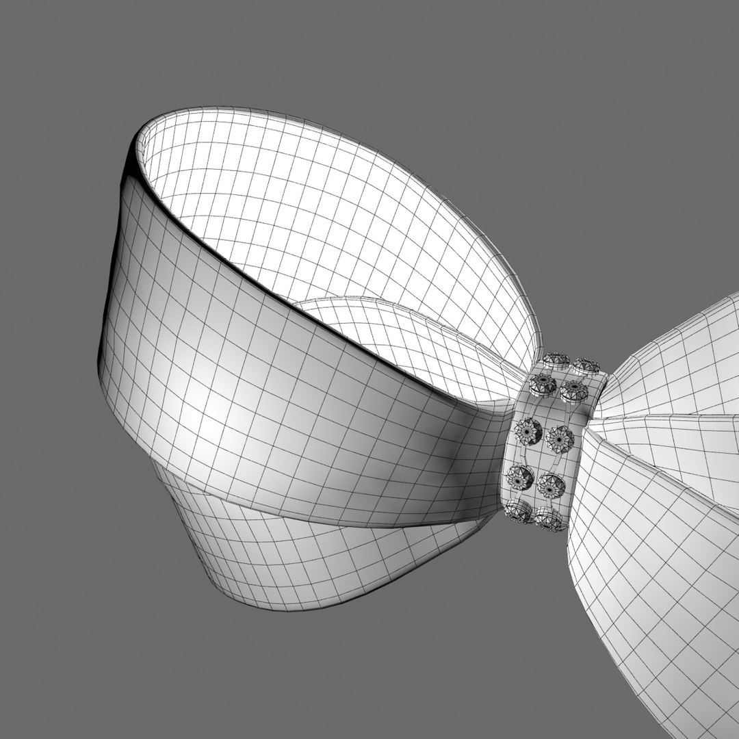 3ds max hair bow