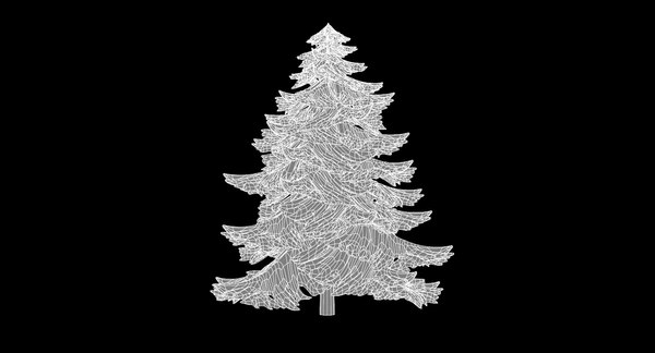 fir tree c4d