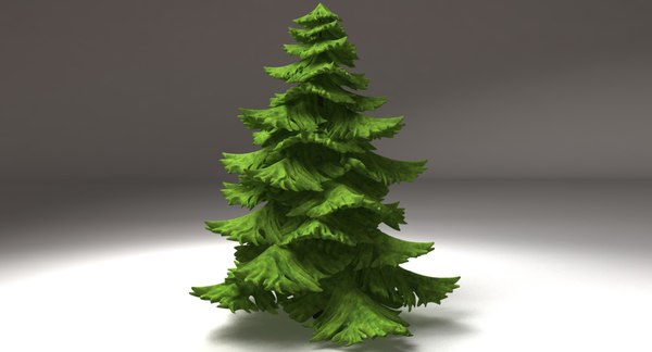 fir tree c4d