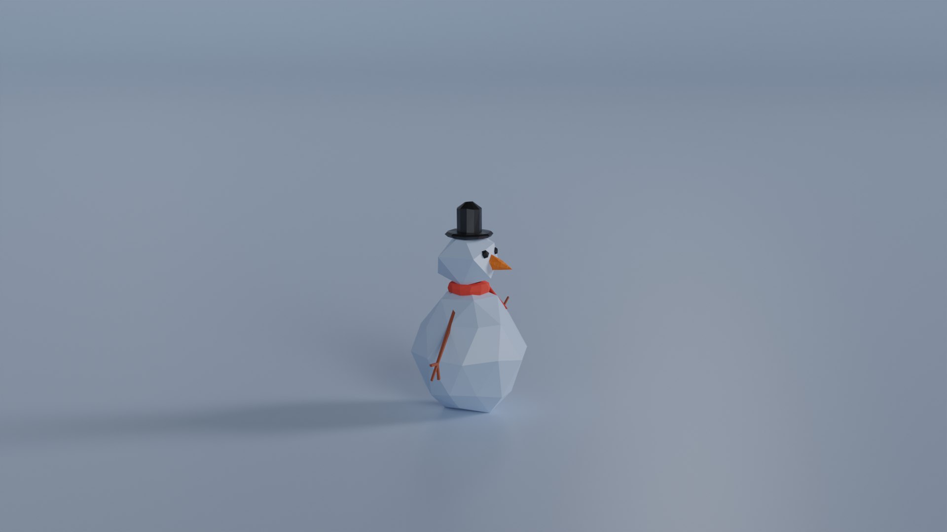 3D Frosty The Fun-Loving Snowman - Low Poly Model - TurboSquid 2009666
