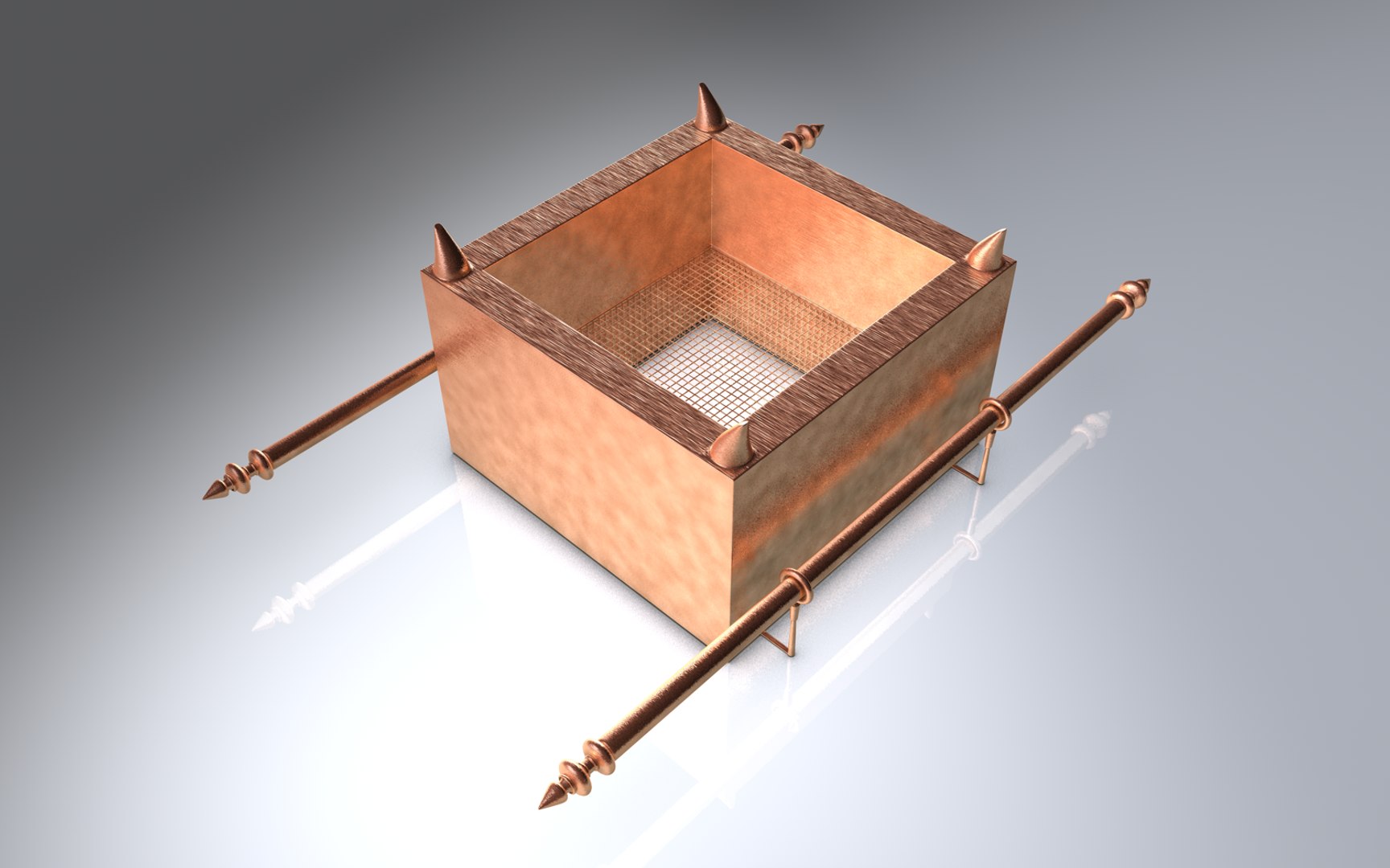 3D Altar Burnt Offering Model - TurboSquid 1390405