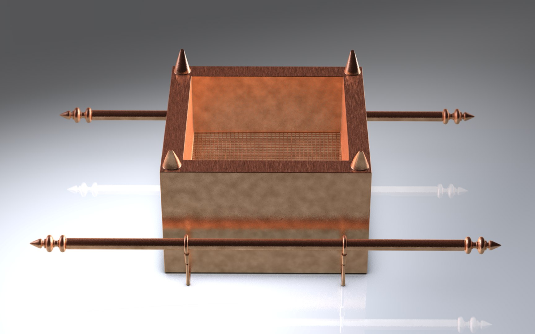3D Altar Burnt Offering Model - TurboSquid 1390405