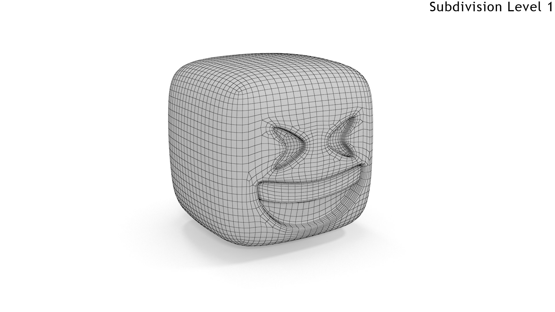3D Smiley Face Emoji 15 - TurboSquid 2066153