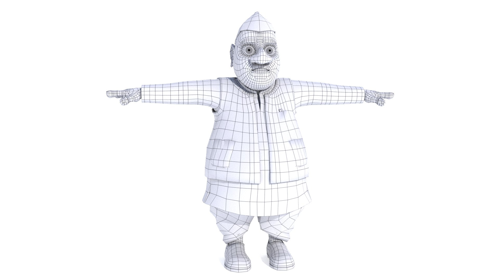 Indian Politician 3D Model - TurboSquid 2072661