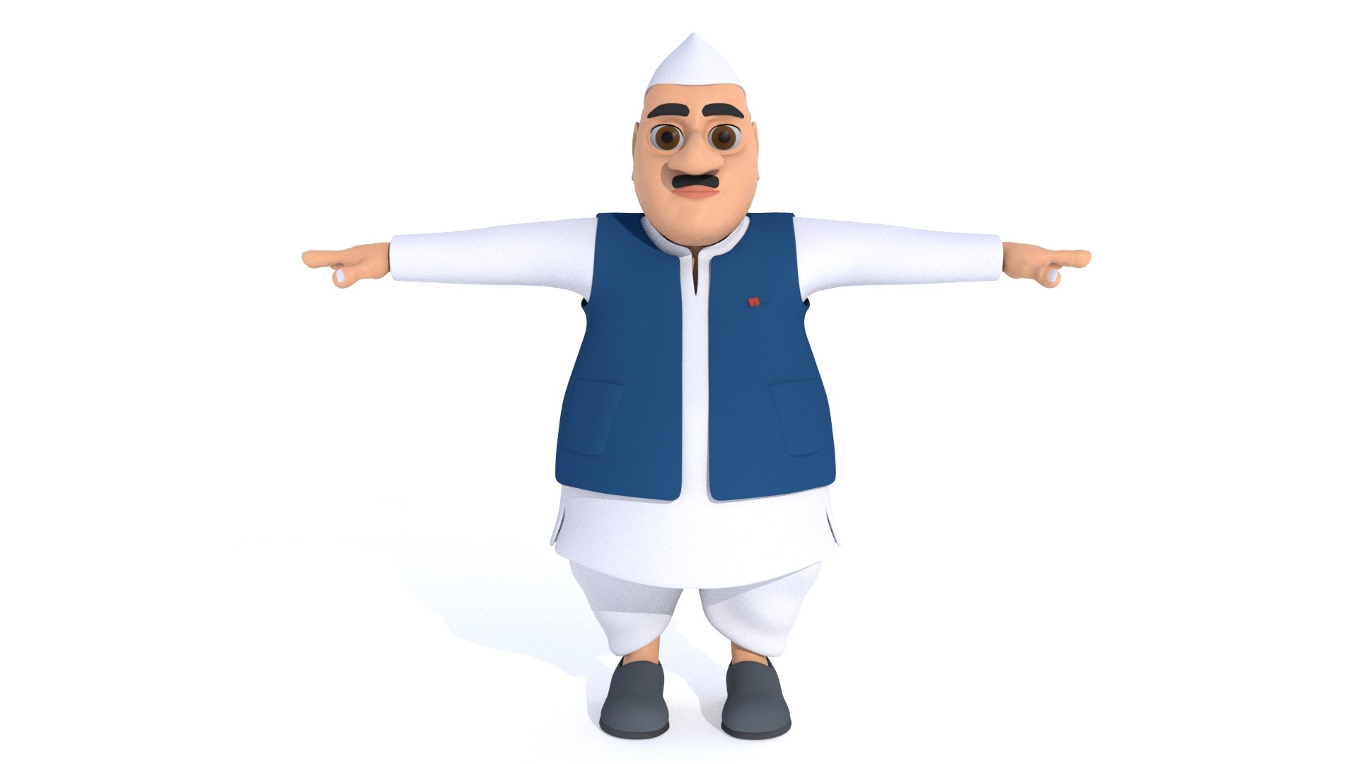 Indian politician 3D 모델 - TurboSquid 2072661