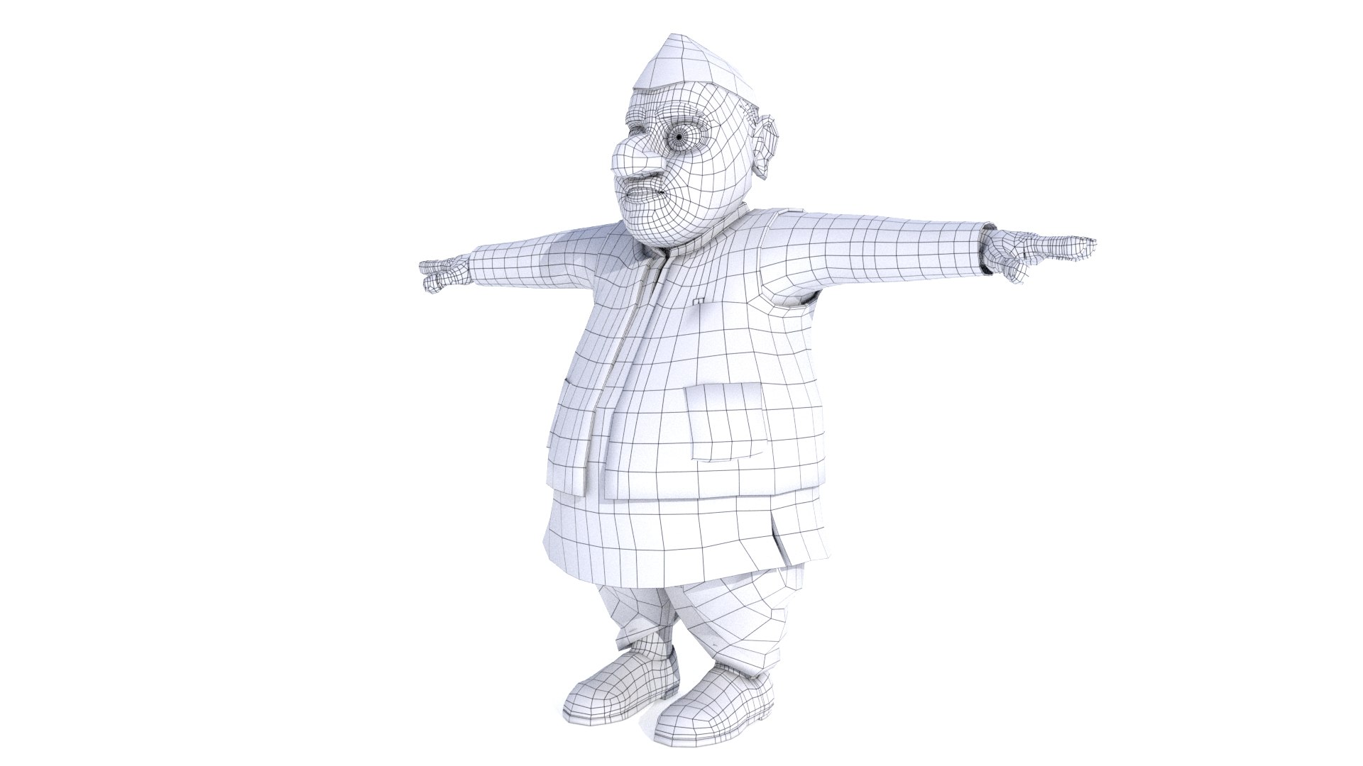 Indian politician 3D model - TurboSquid 2072661