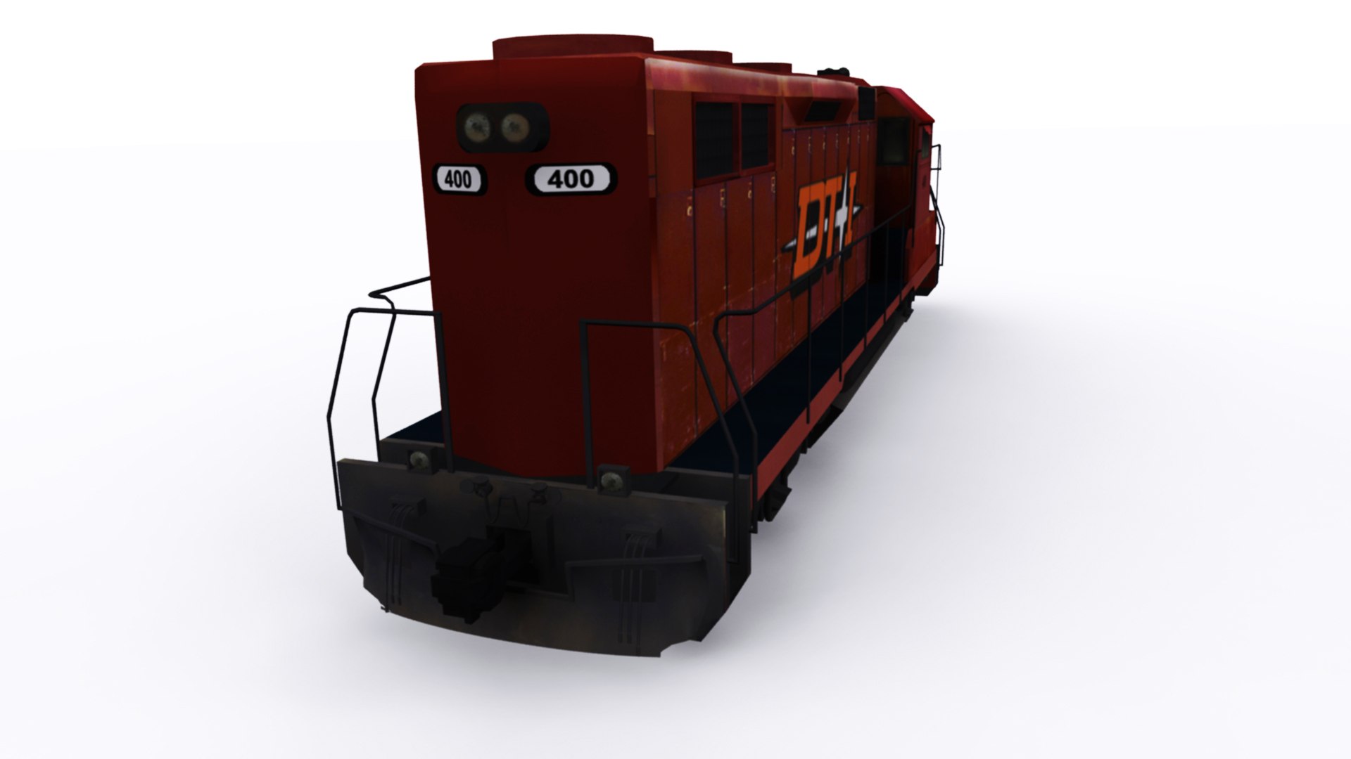 EMD GP40 2 3D Model - TurboSquid 2099932