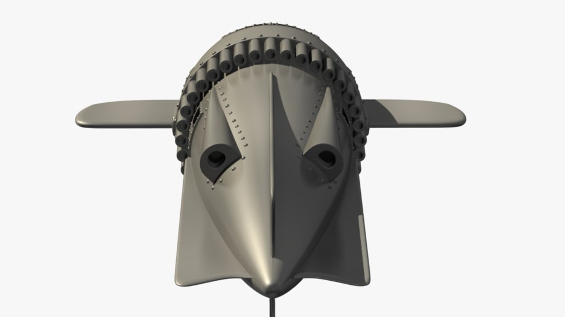 3d Model Flash Gordon Rocket Ship