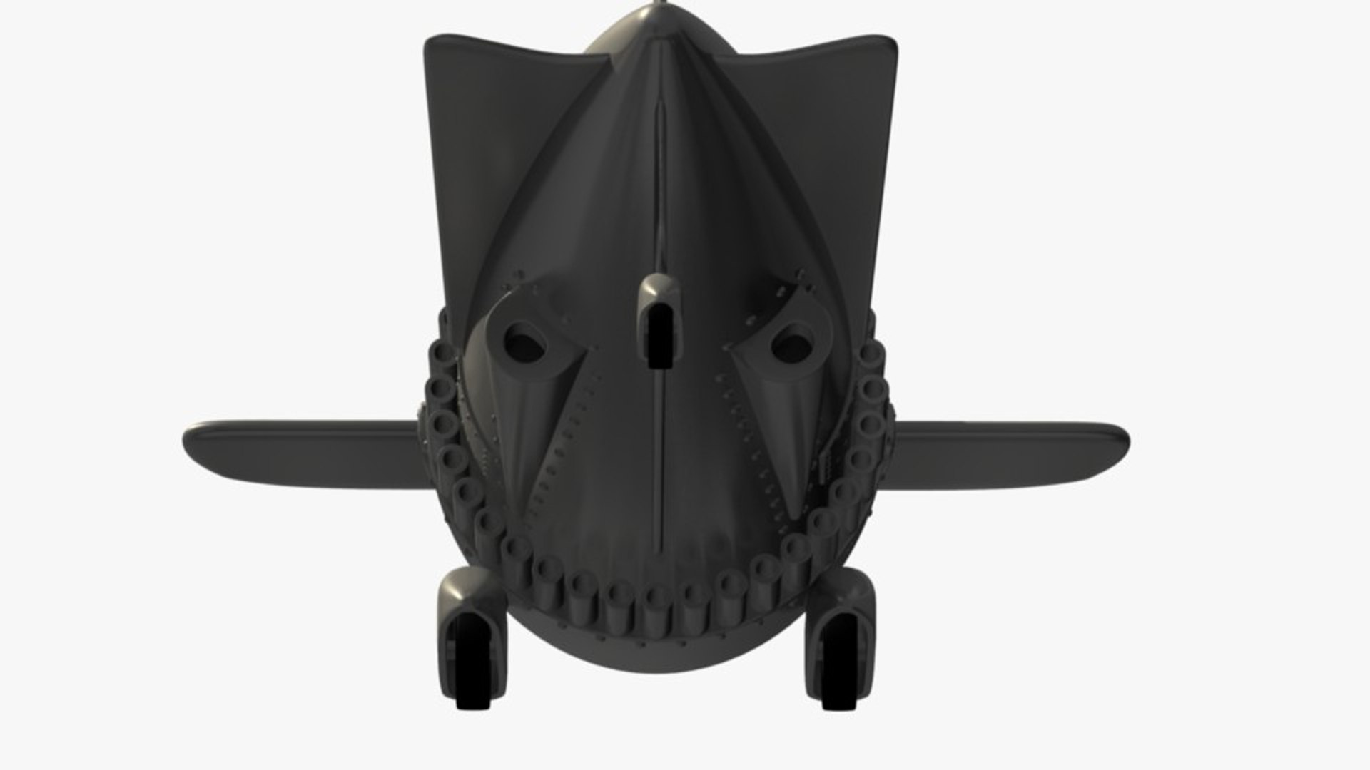 3d Model Flash Gordon Rocket Ship